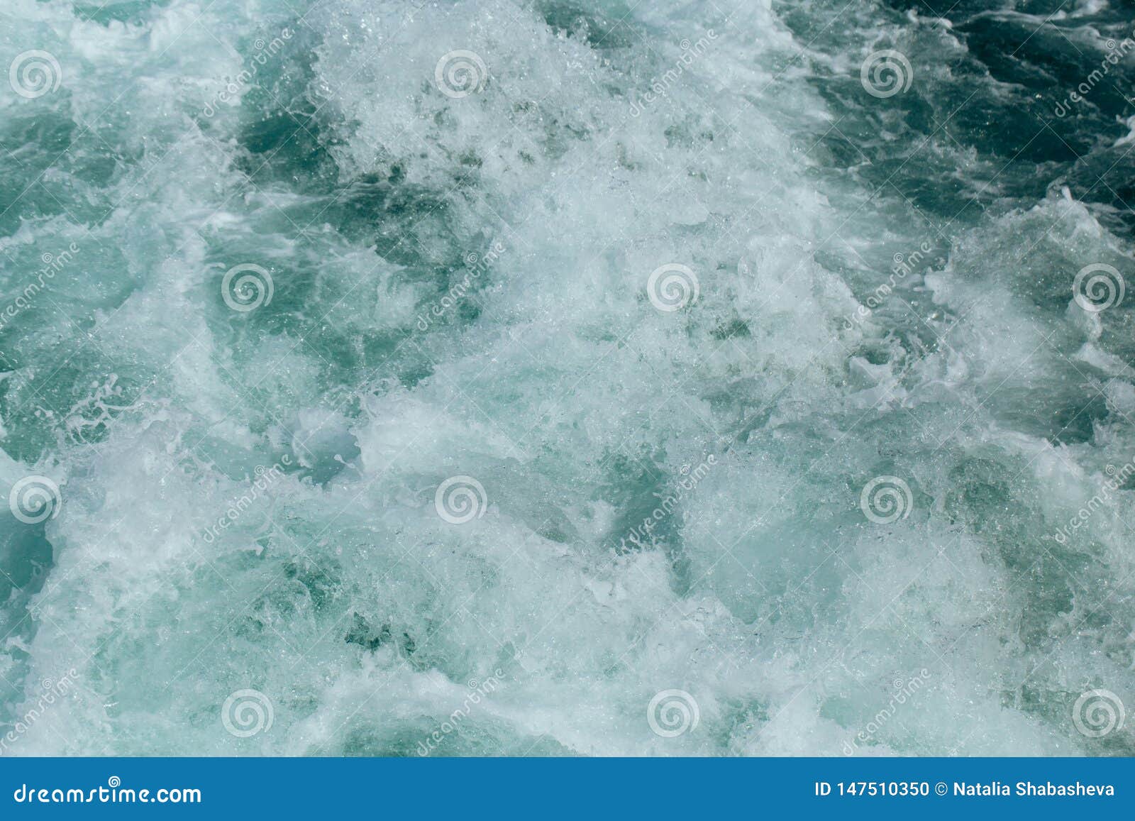 Abstract Background - Water Flows in the River or Sea Stock Photo ...