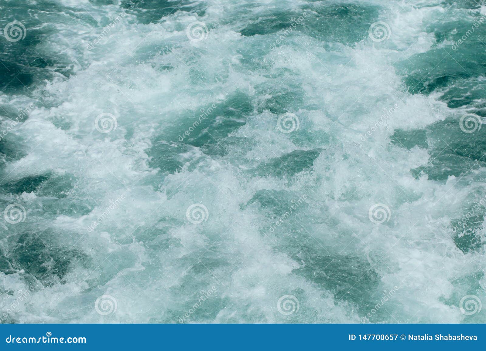 Abstract Background - Water Flows in the River or Sea Stock Image ...