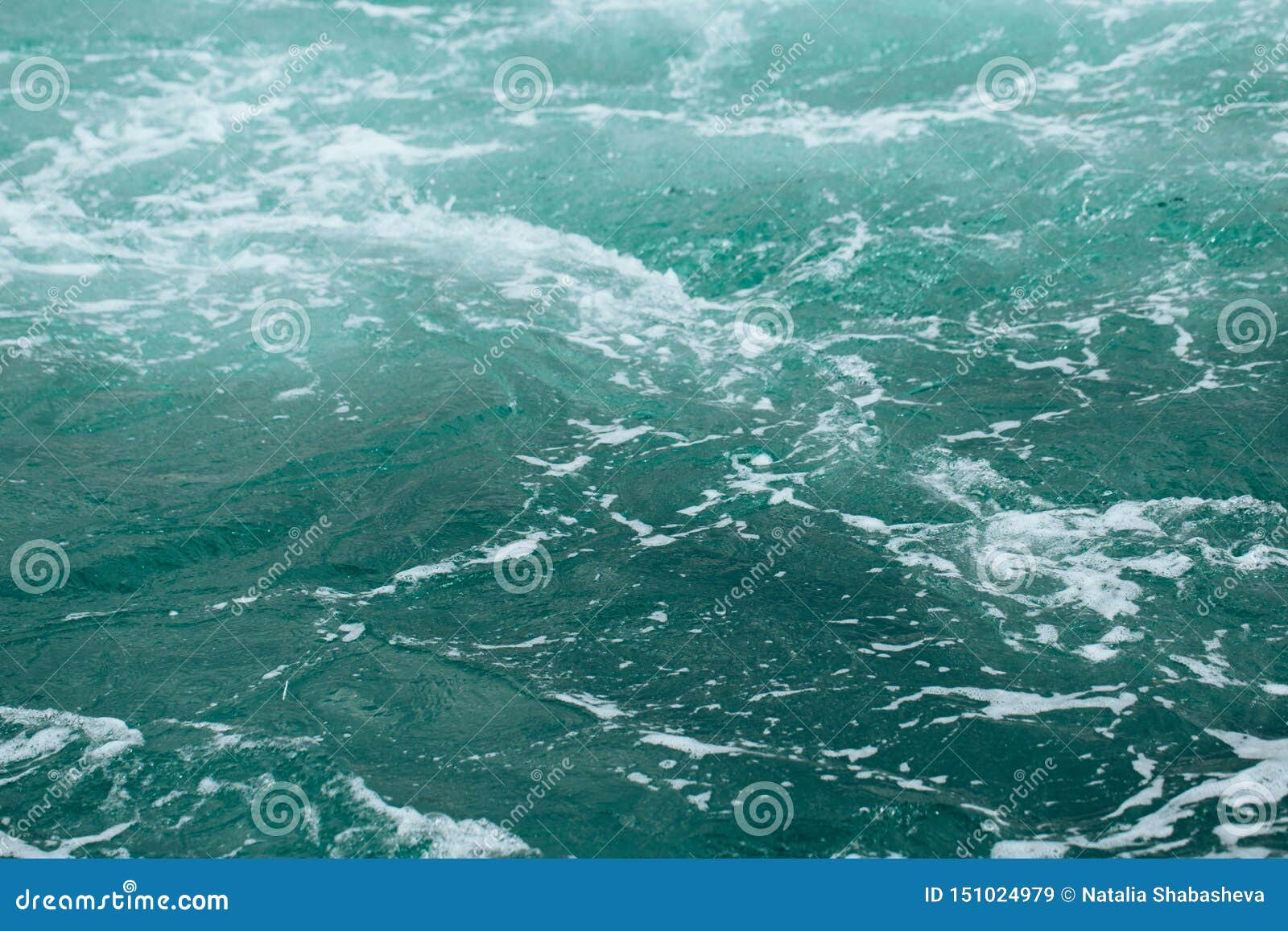 Abstract Background - Water Flows in the River or Sea Stock Image ...