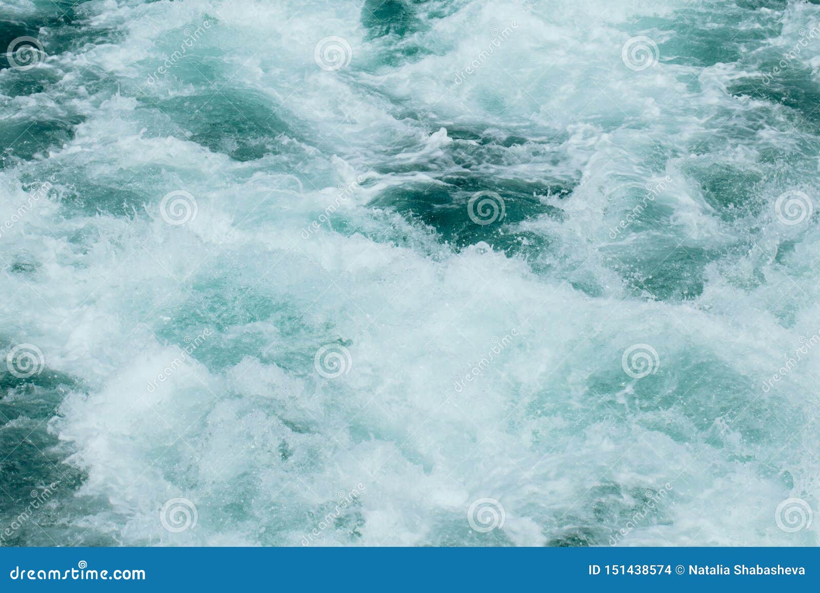 Abstract Background - Water Flows in the River or Sea Stock Photo ...