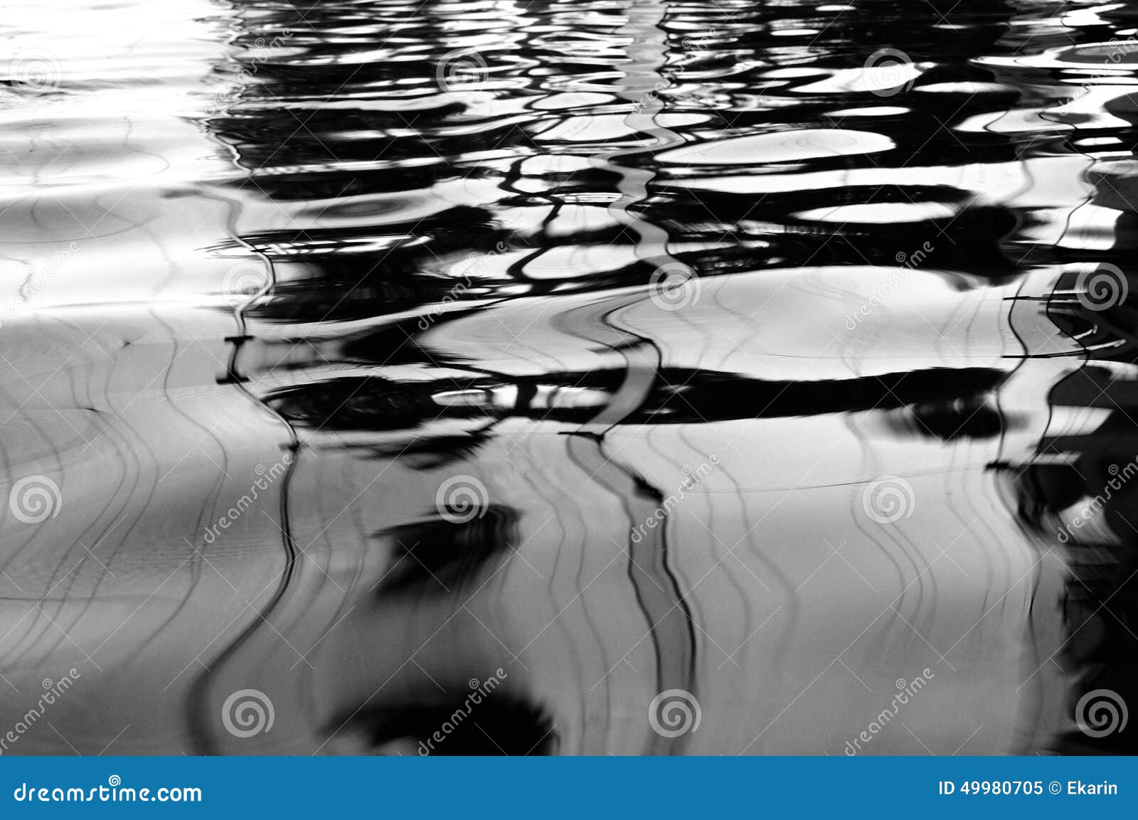 Abstract Background from Water Reflection. Stock Image - Image of clean ...