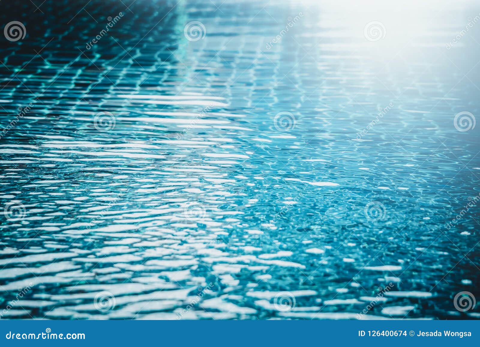 Abstract Background of Water Wave in Swimming Pool. Stock Photo - Image ...