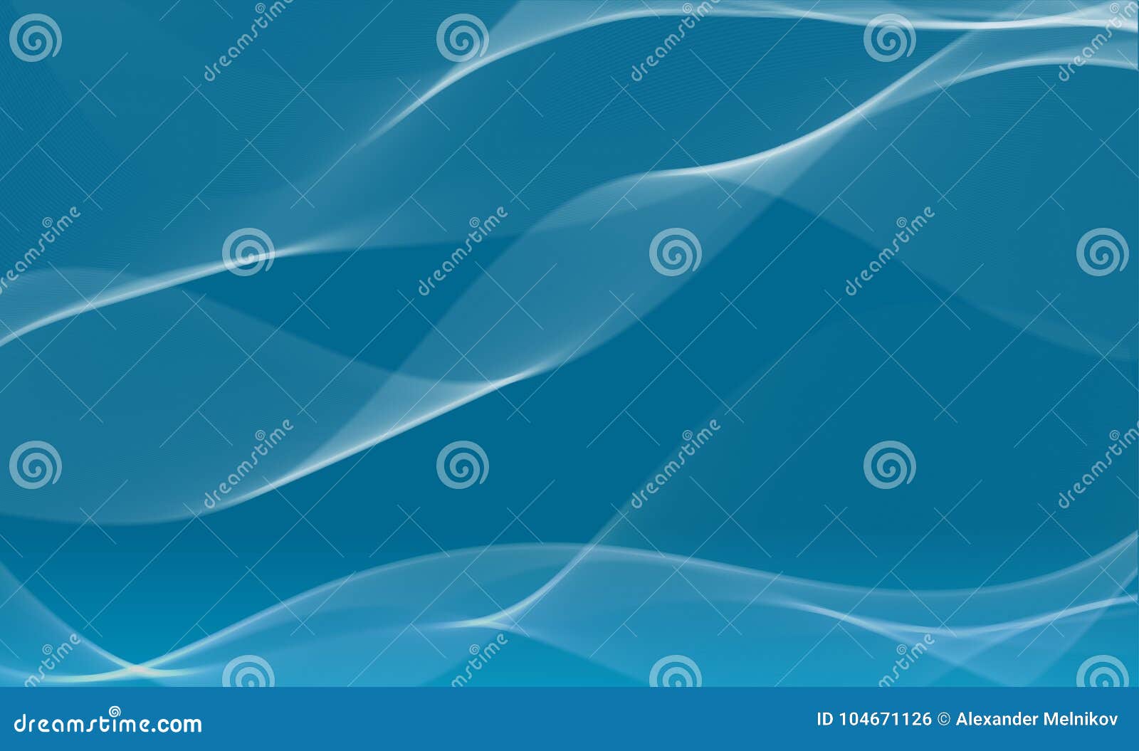 Abstract Background with Water Waves Stock Illustration - Illustration ...