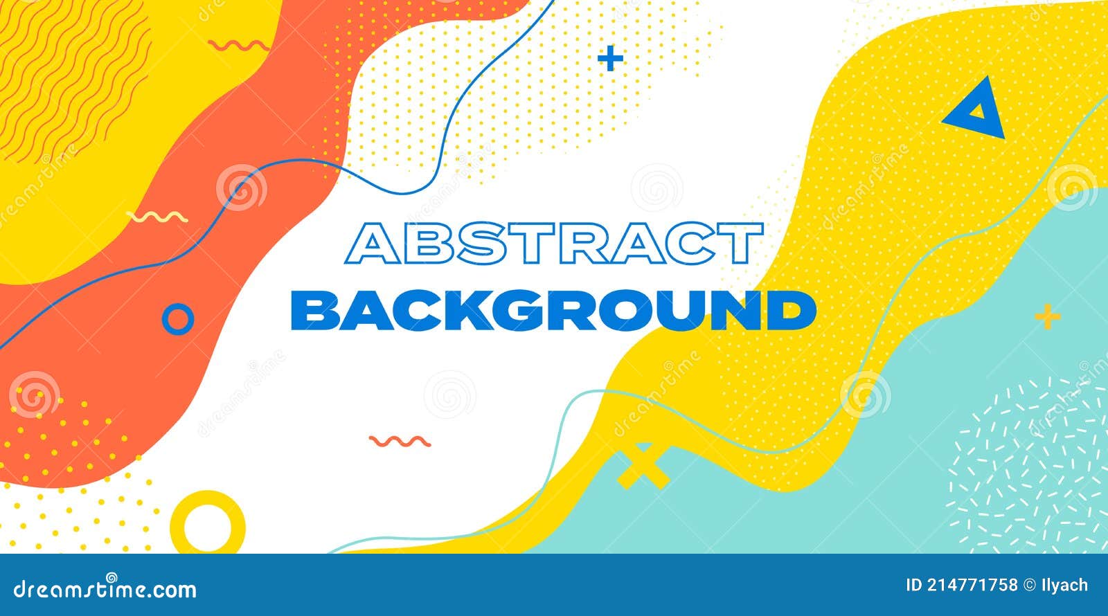 Abstract Background with Wave Patter, Vector Creative Texture. Color ...