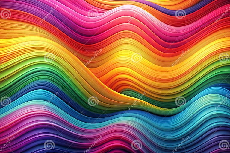 Abstract Background Wave Pattern Bright Mixed Colors Noise Texture ...