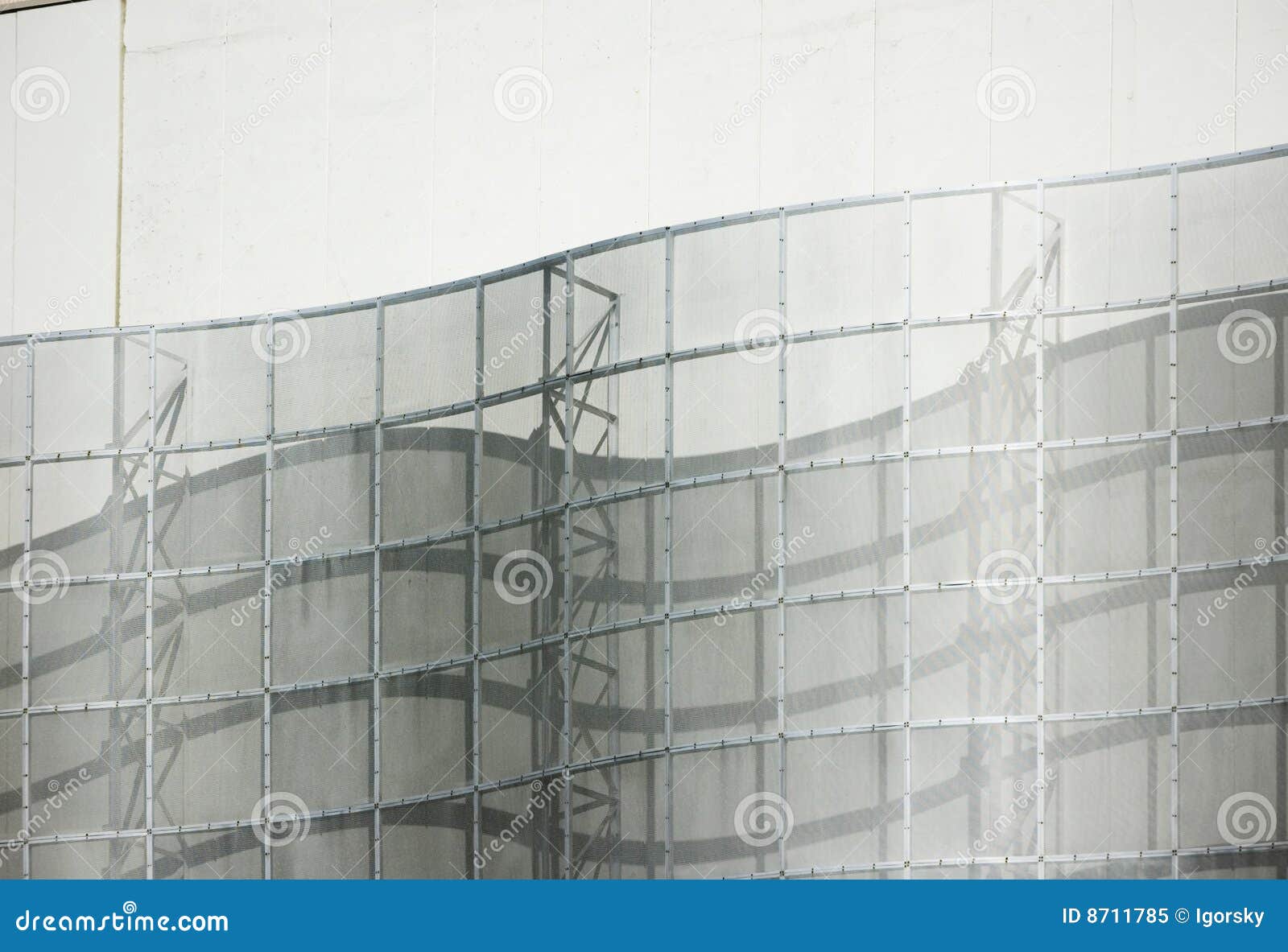 Abstract Background of Wave and Square Shape Stock Illustration ...