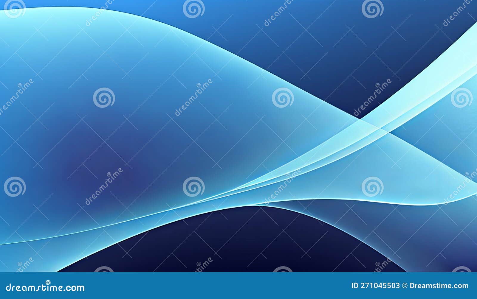 Abstract Background Waves Blue Color. UI UX Design. Stock Illustration ...