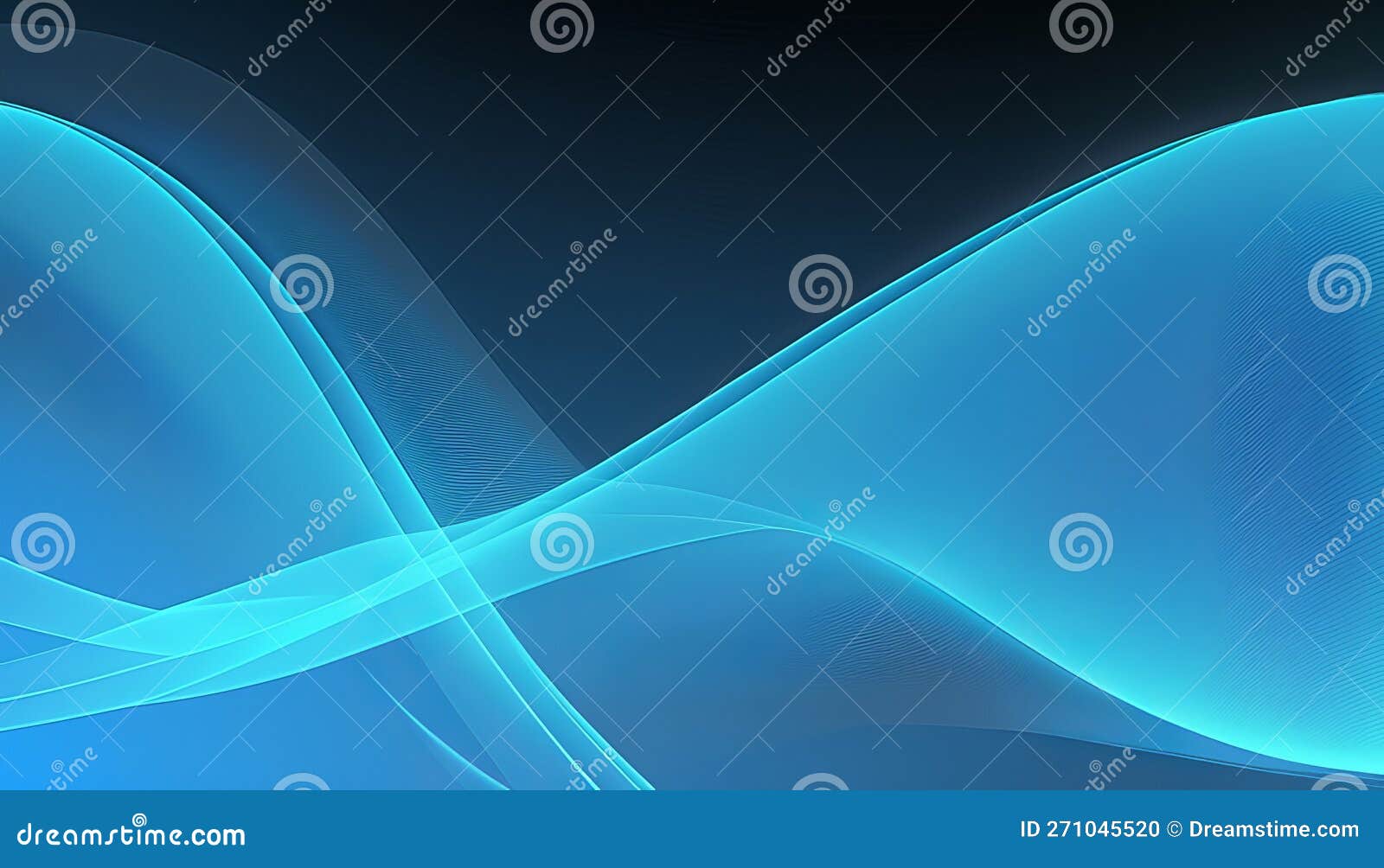 Abstract Background Waves Blue Color. UI UX Design. Stock Photo - Image ...
