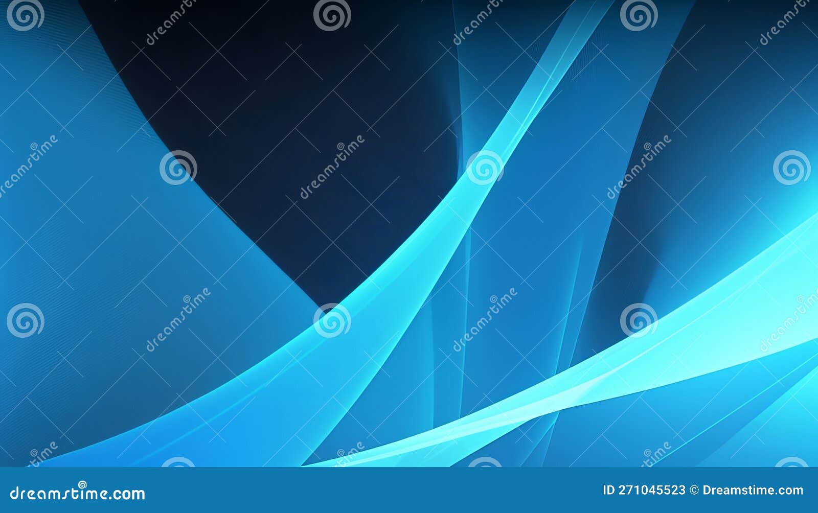Abstract Background Waves Blue Color. UI UX Design. Stock Illustration ...