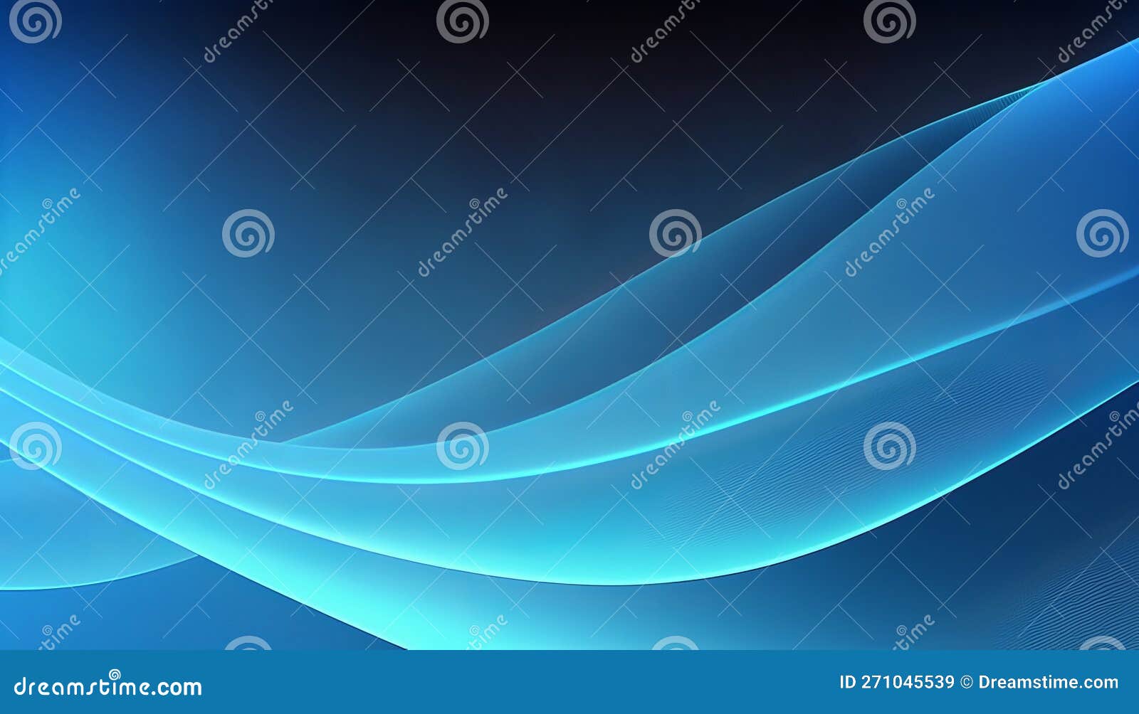 Abstract Background Waves Blue Color. UI UX Design. Stock Image - Image ...
