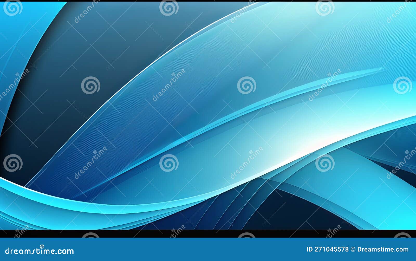 Abstract Background Waves Blue Color. UI UX Design. Stock Photo - Image ...