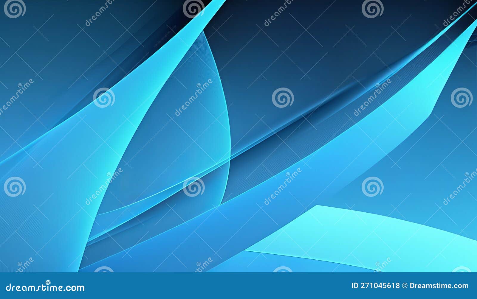 Abstract Background Waves Blue Color. UI UX Design. Stock Illustration ...