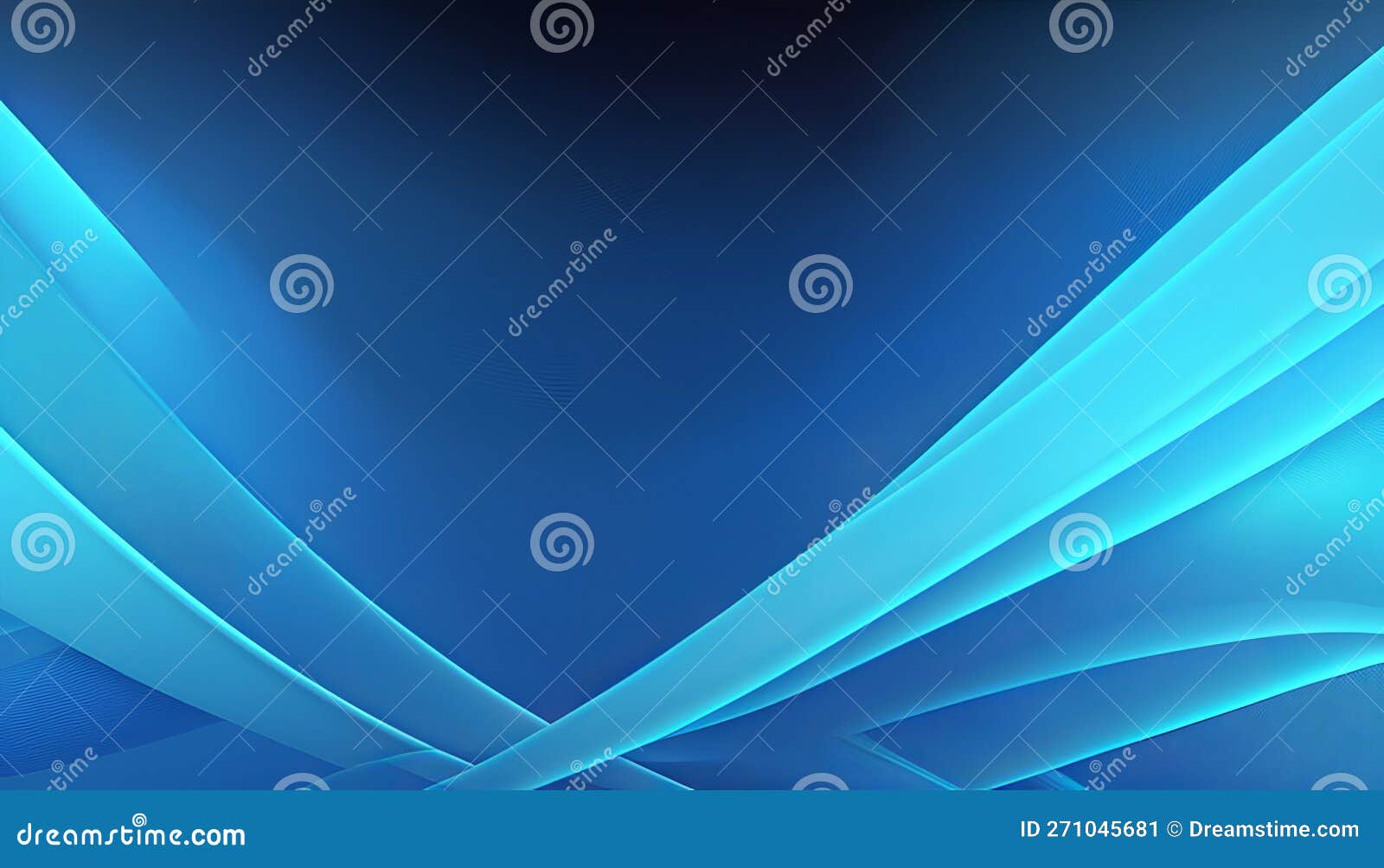 Abstract Background Waves Blue Color. UI UX Design. Stock Illustration ...