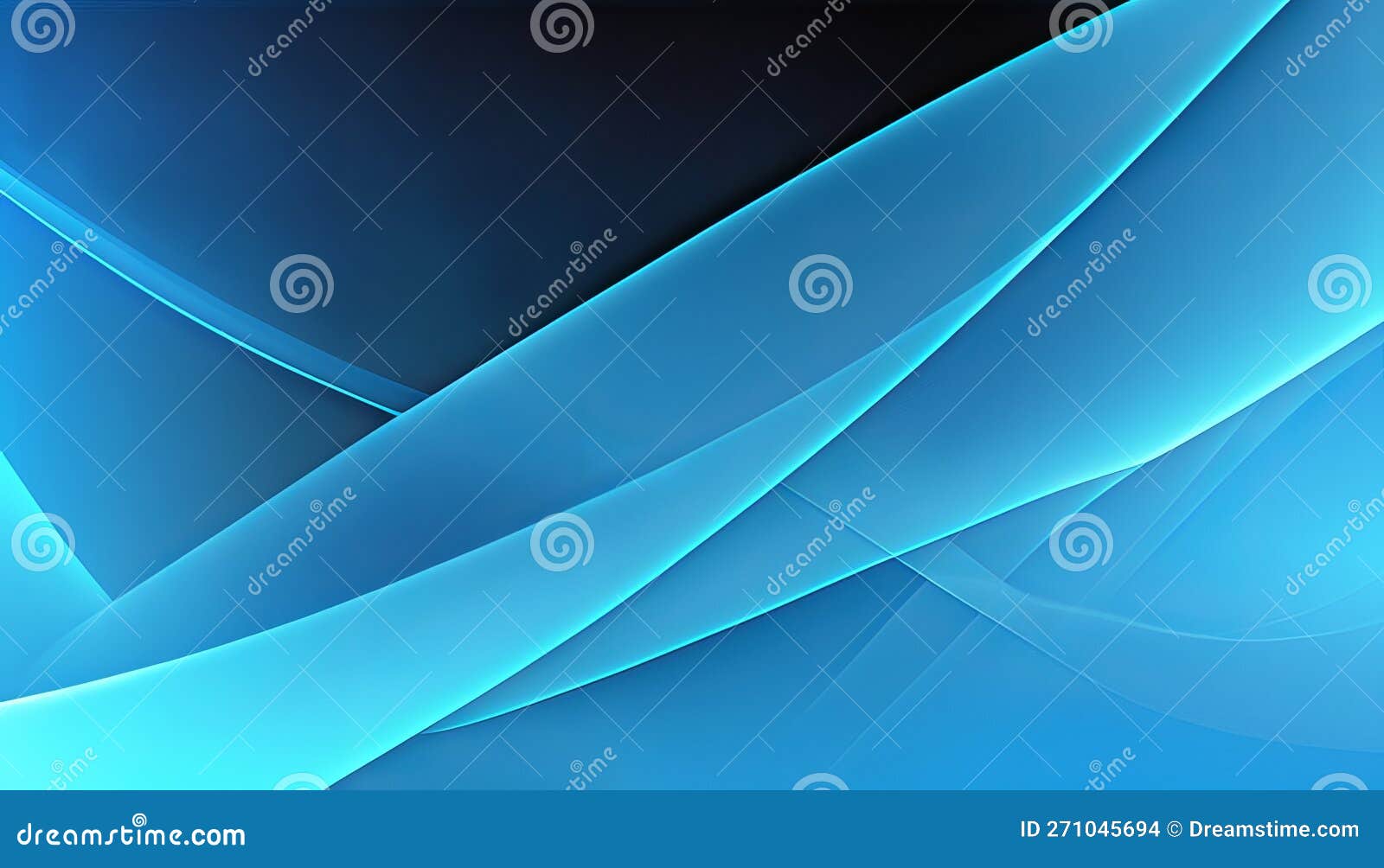 Abstract Background Waves Blue Color. UI UX Design. Stock Photo - Image ...