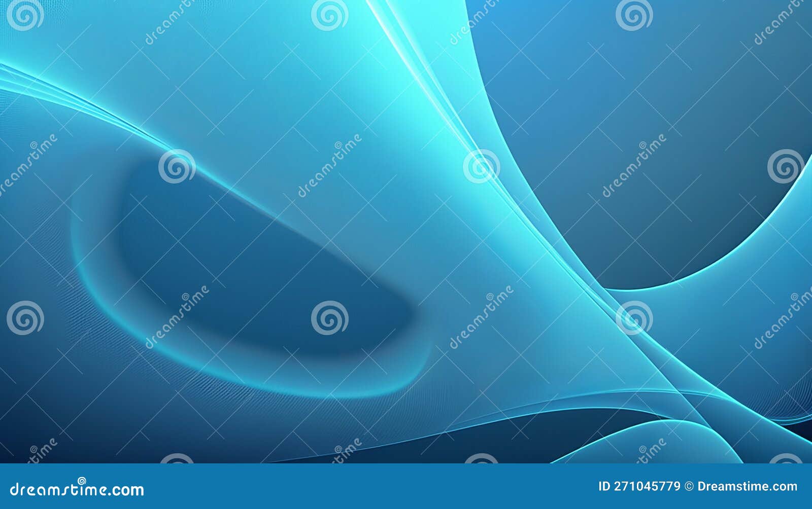 Abstract Background Waves Blue Color. UI UX Design. Stock Illustration ...
