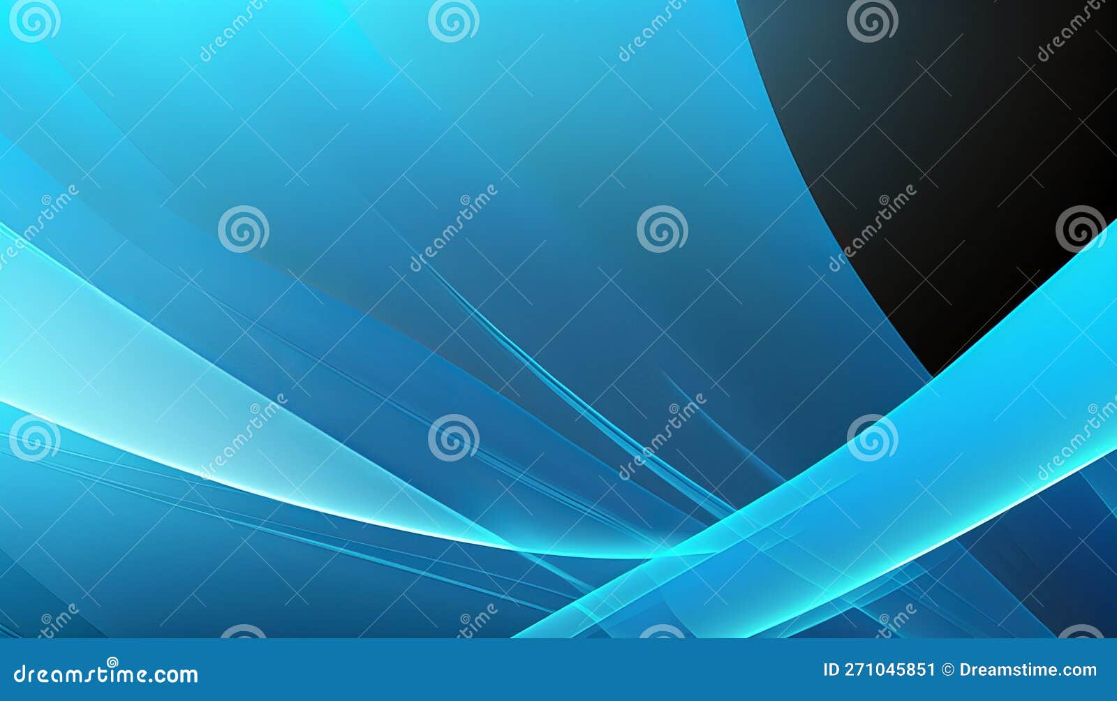 Abstract Background Waves Blue Color. UI UX Design. Stock Illustration ...