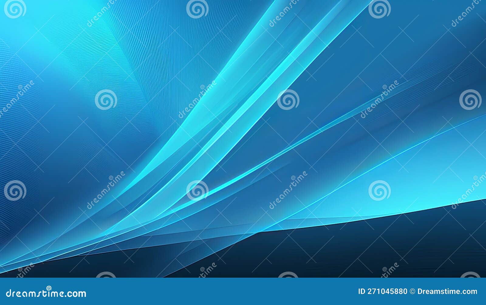 Abstract Background Waves Blue Color. UI UX Design. Stock Illustration ...