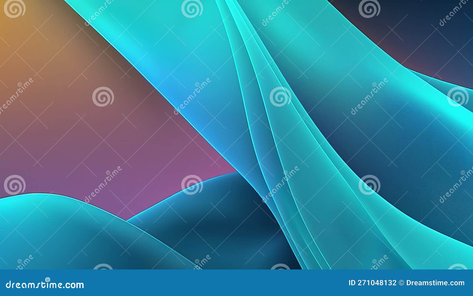 Abstract Background Waves Gradient Trend Color. UI UX Design. Stock ...