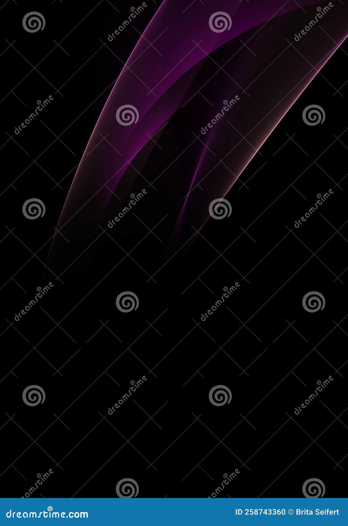Abstract Background Waves. Purple and Black Abstract Background for ...