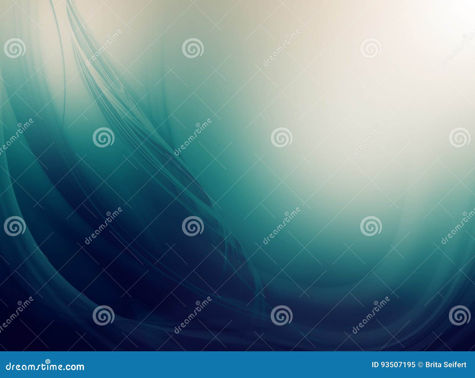 Abstract Background Waves with Space Stock Illustration - Illustration ...