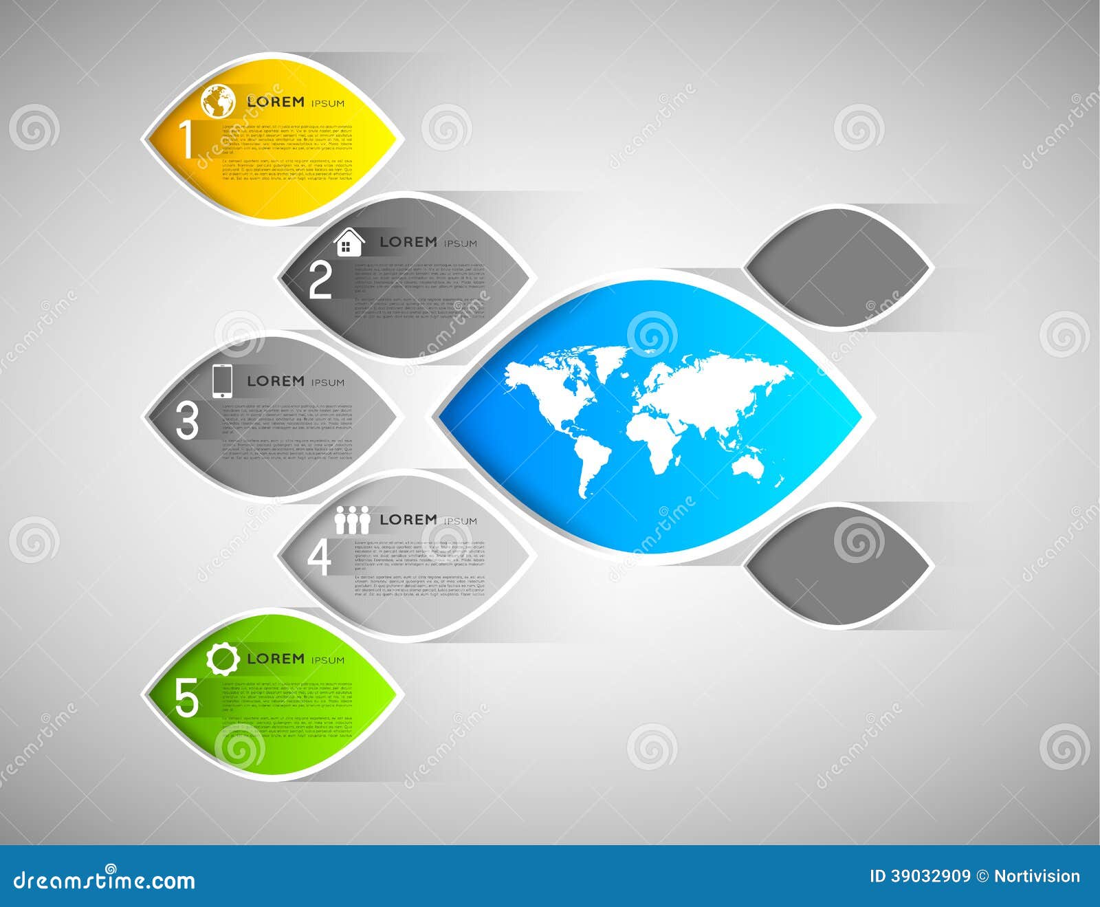 Abstract Background Website Template Stock Vector - Illustration of ...