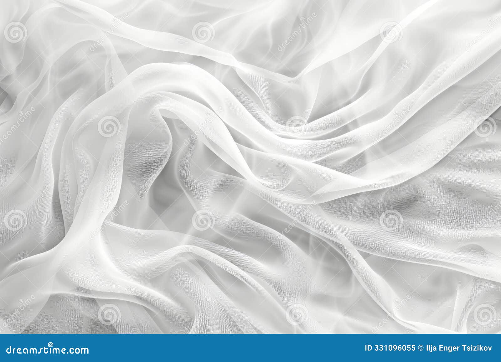Abstract Background of White Fabric, Soft Image of White Chiffon ...