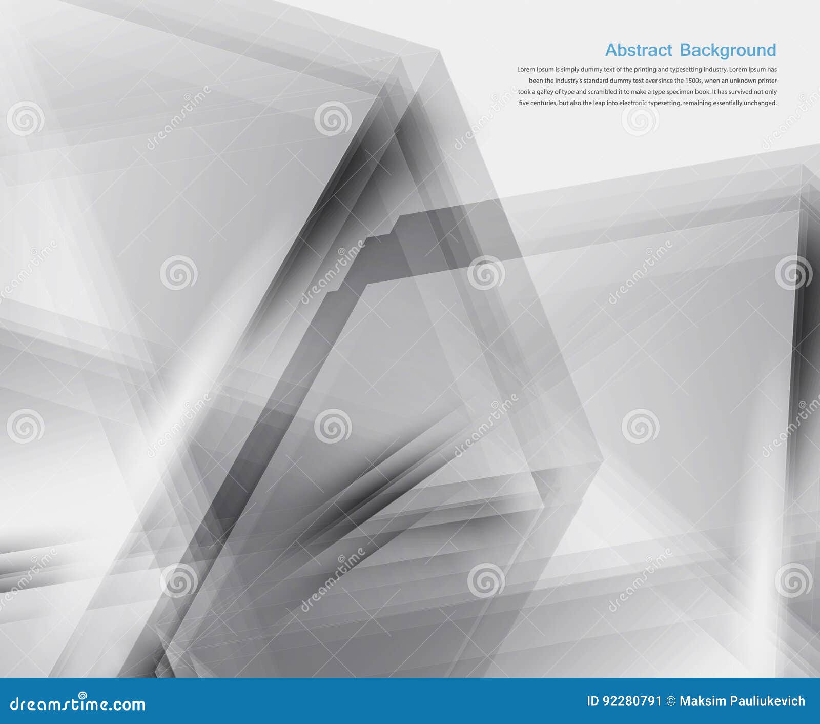 Abstract Background. White Geometric Stock Illustration - Illustration ...