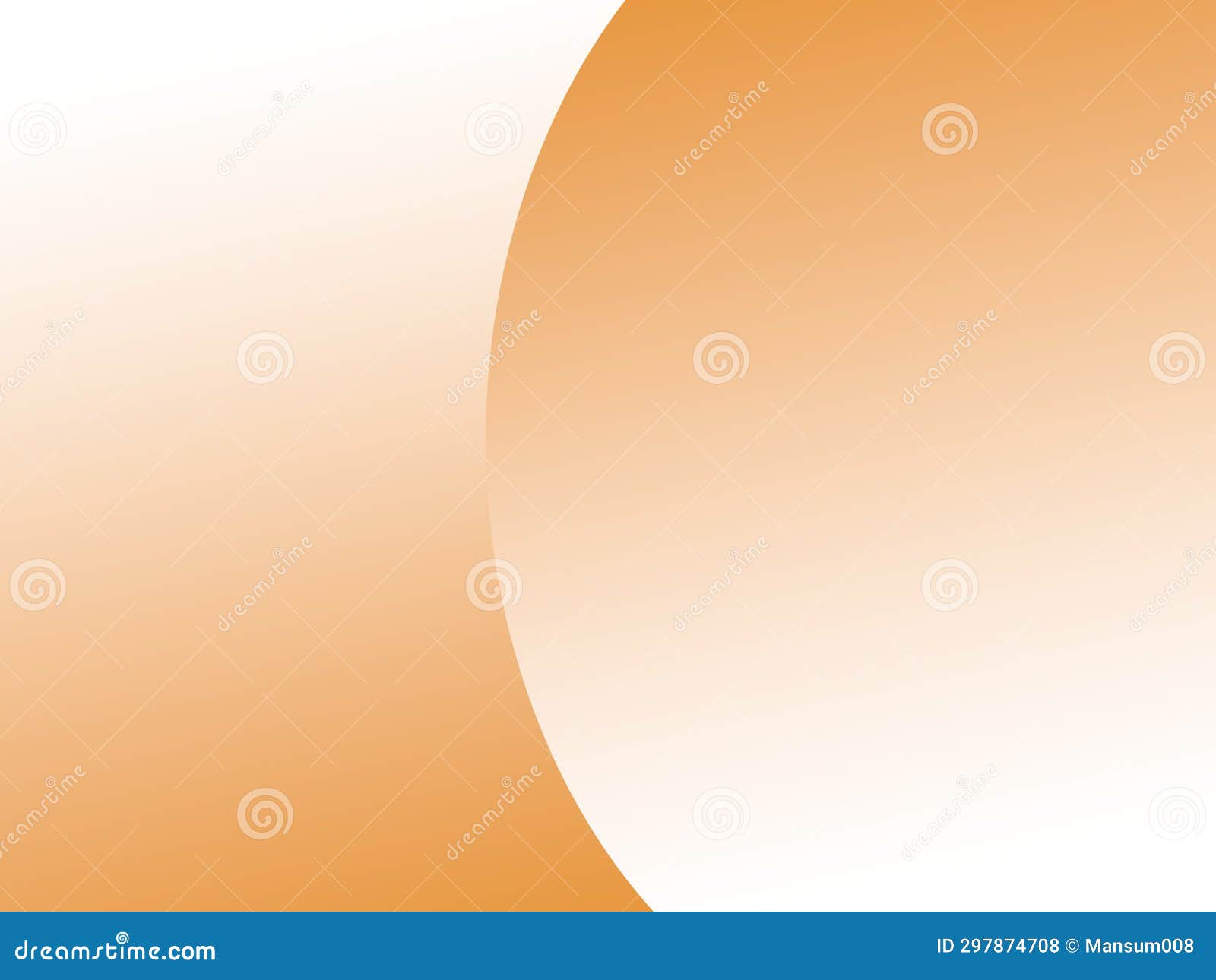 Abstract Background with White and Orange Color Stock Illustration ...