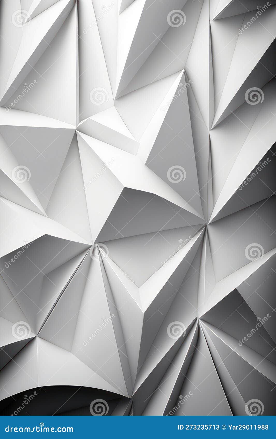 Abstract Background, White Smooth Triangles. Vertical Background Stock ...