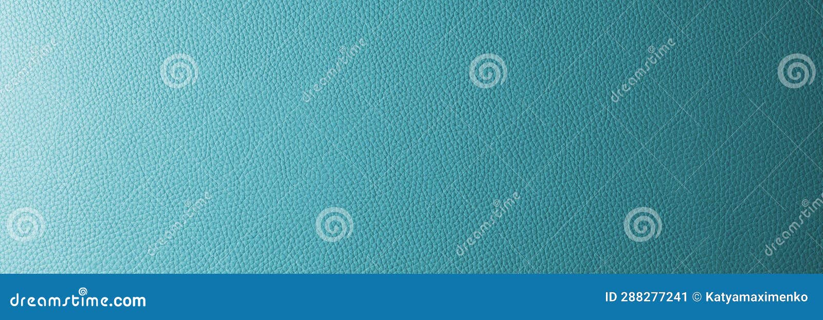 Abstract Background, Wide Banner with Cyan Gradient Leather Texture ...