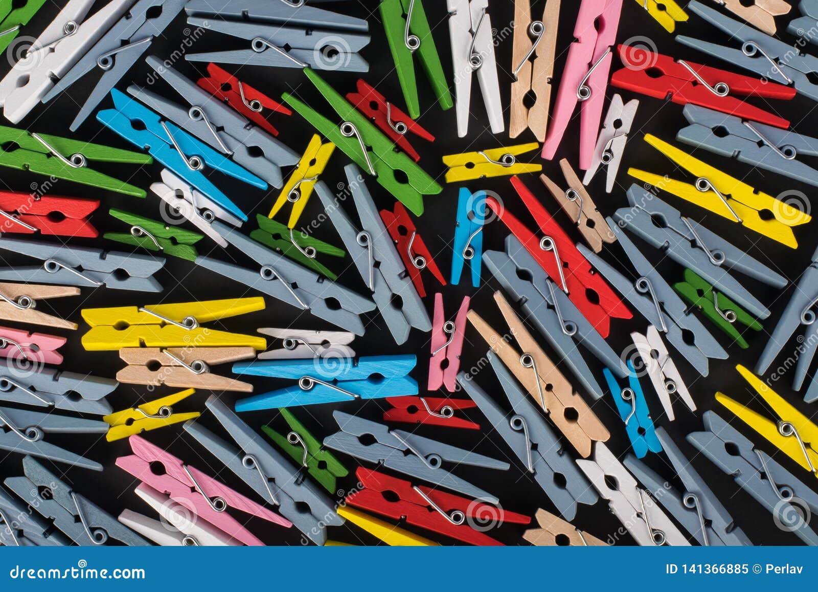 Abstract Background with Wooden Clothes Pins Stock Image - Image of ...