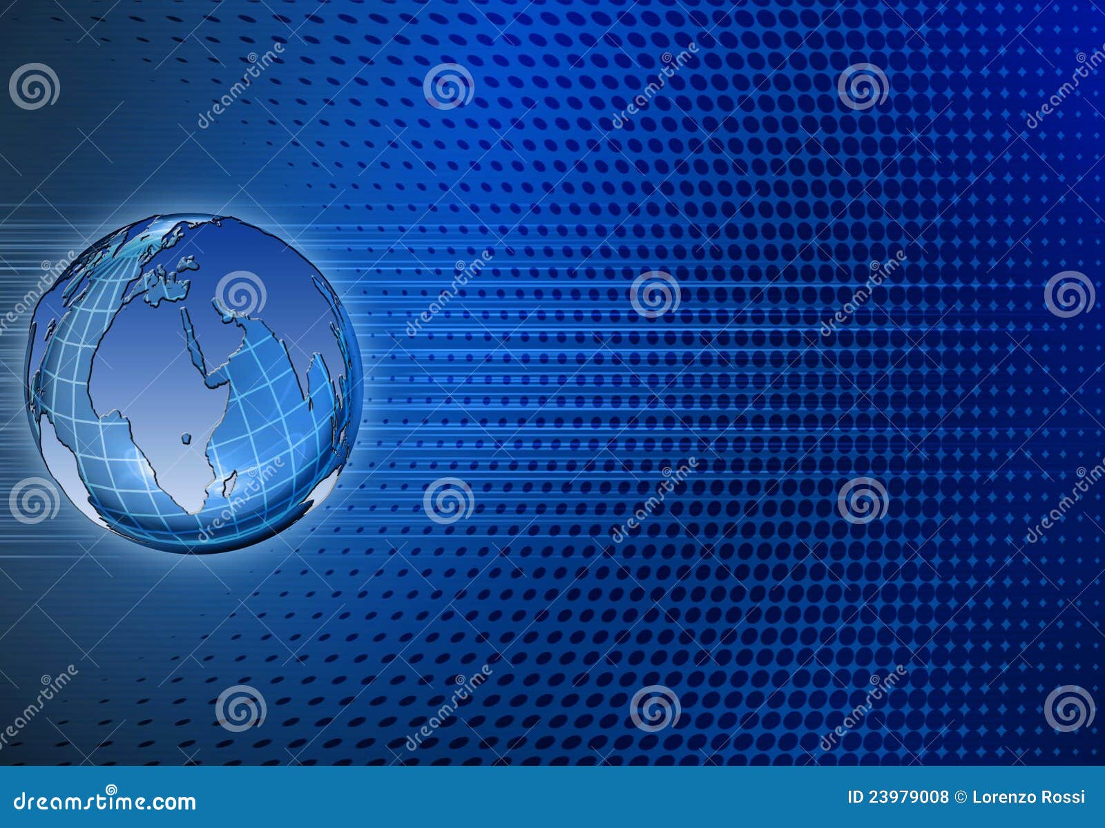 Abstract Background with World Planet Stock Illustration - Illustration ...