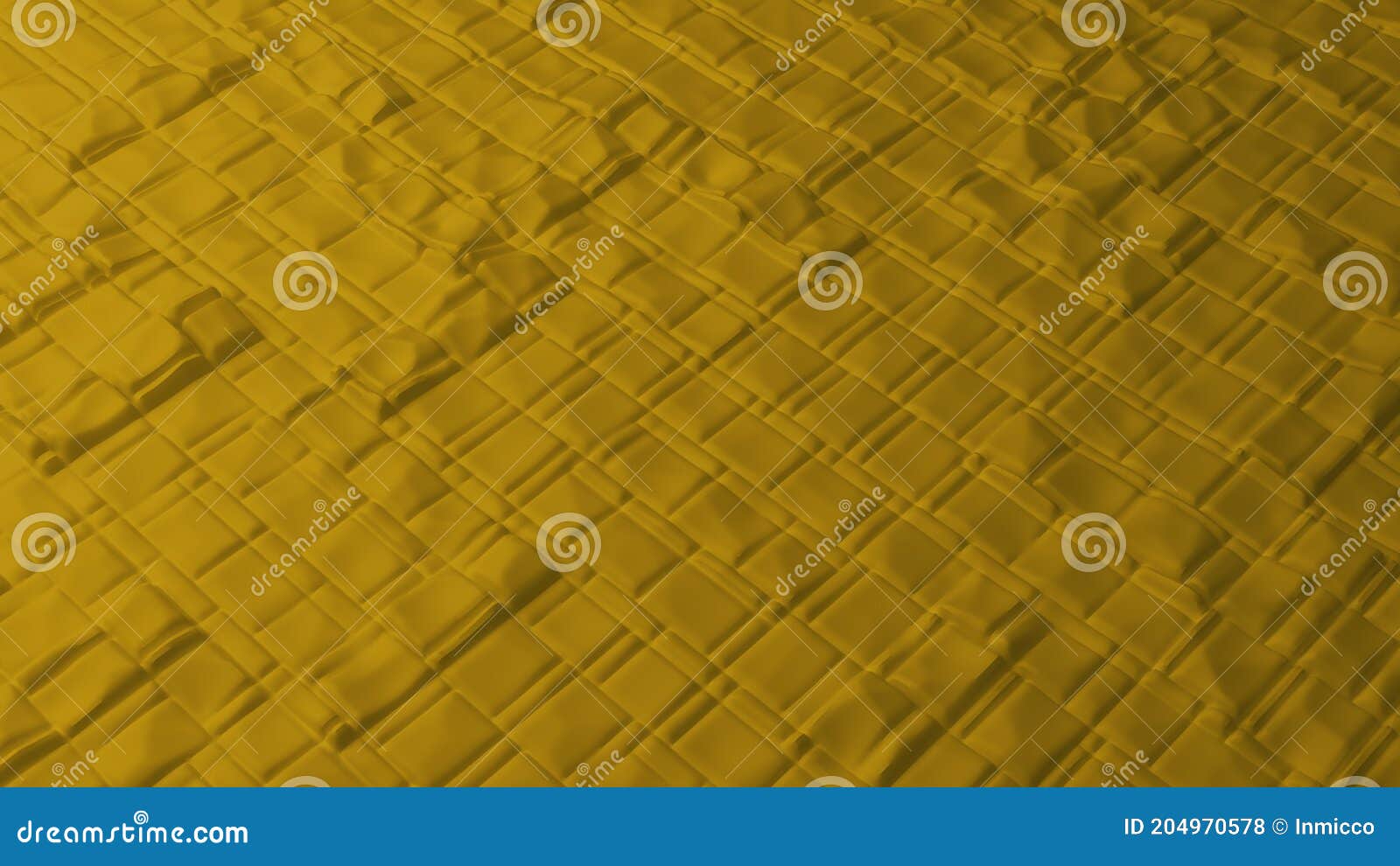 Abstract Background with Yellow Grid Smooth Squares. Cell Structure ...