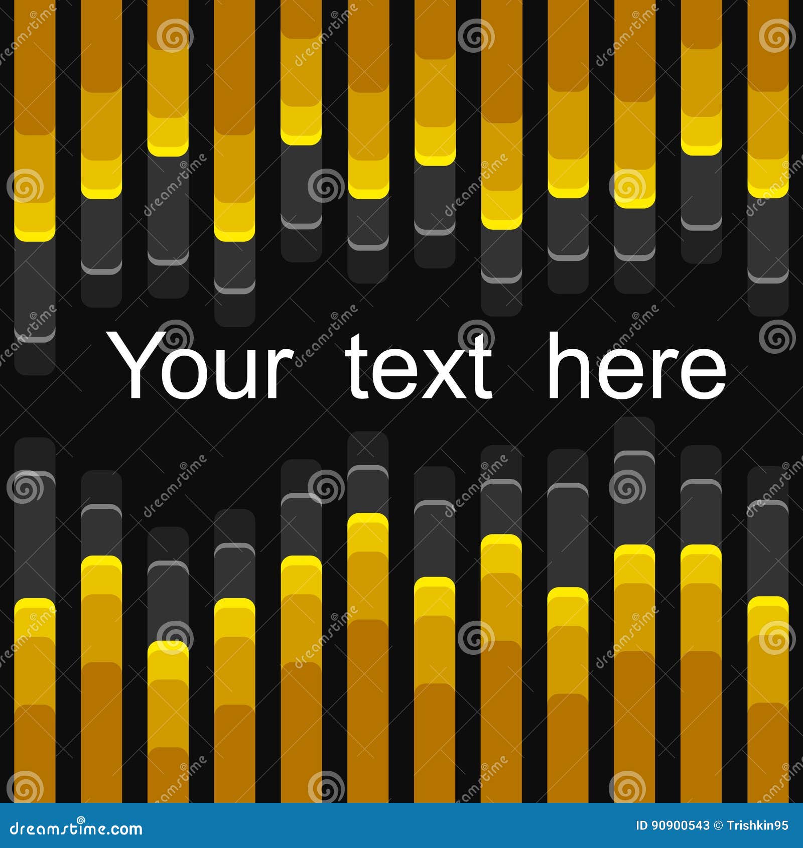 Abstract Background with Yellow Oval for Your Text . Eps 10 ...