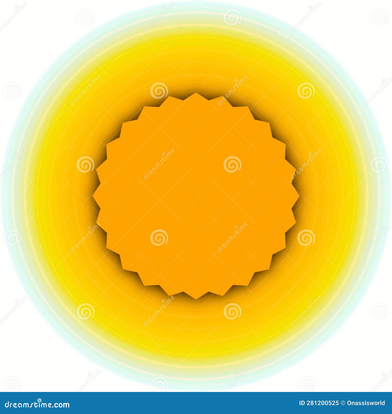 Abstract Background Yellow Sun Shapes, Blurs and Shades. Backgrounds ...