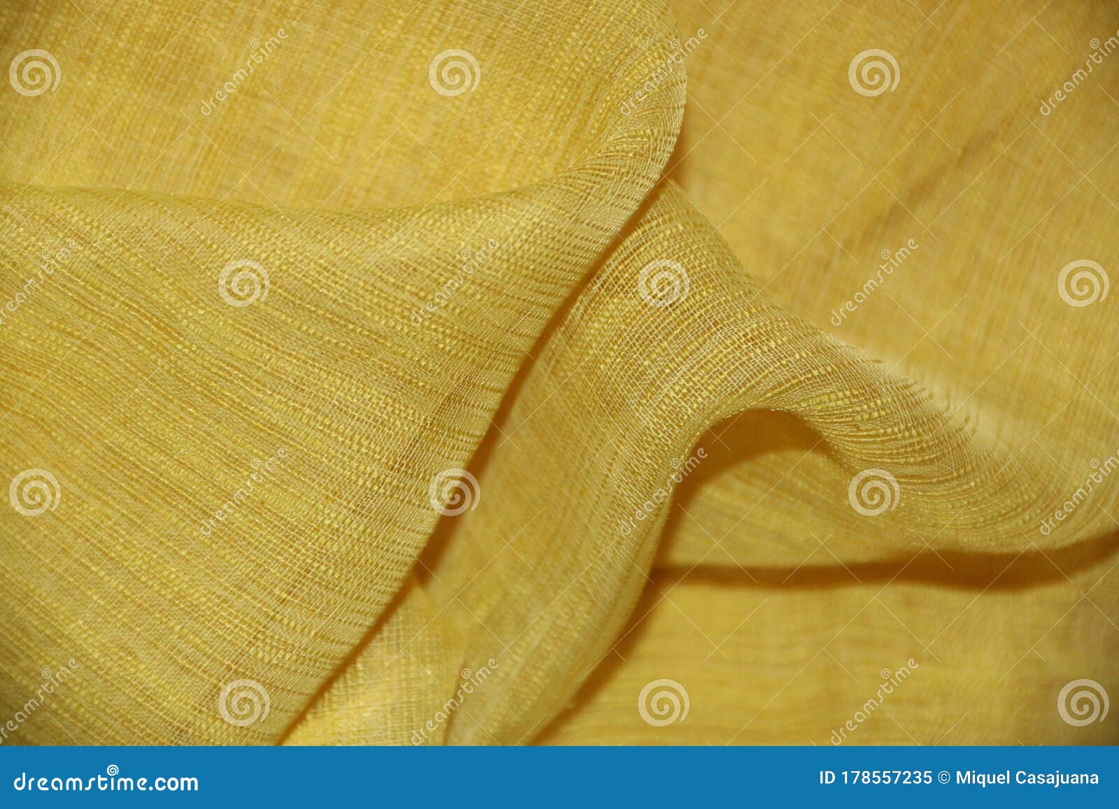 Abstract Background with Yellow Textile Textures Stock Image - Image of ...