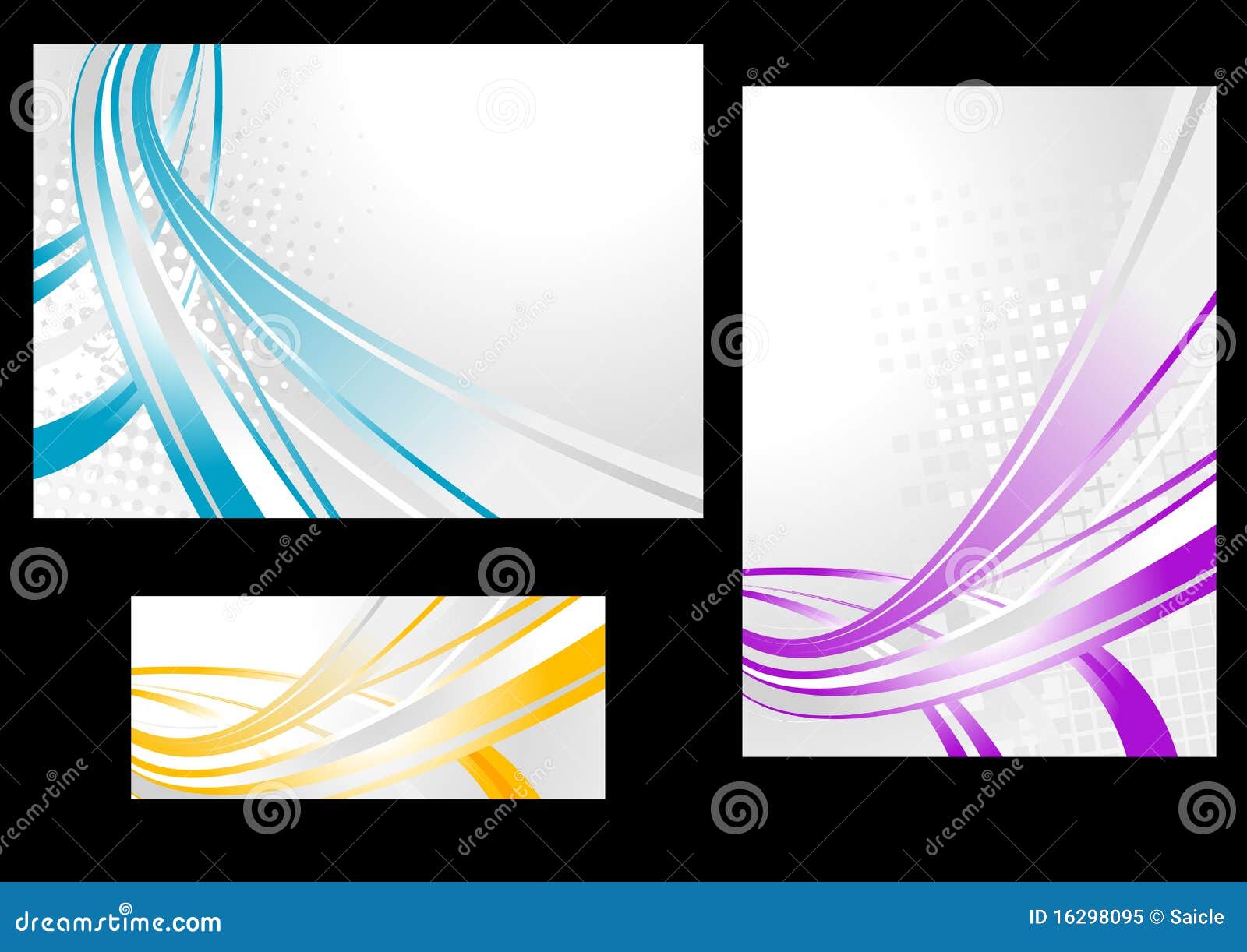 Abstract Backgrounds and Banner Stock Vector - Illustration of colorful ...