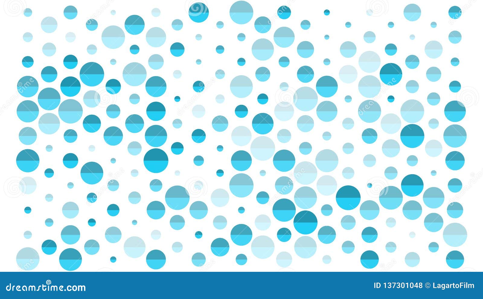 Abstract Backgrounds with Blue Circles Random Size and Transparency ...