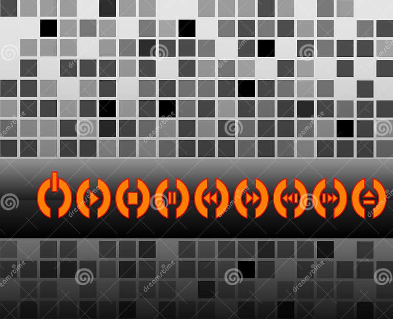 Abstract Backgrounds with Button Stock Vector - Illustration of back ...