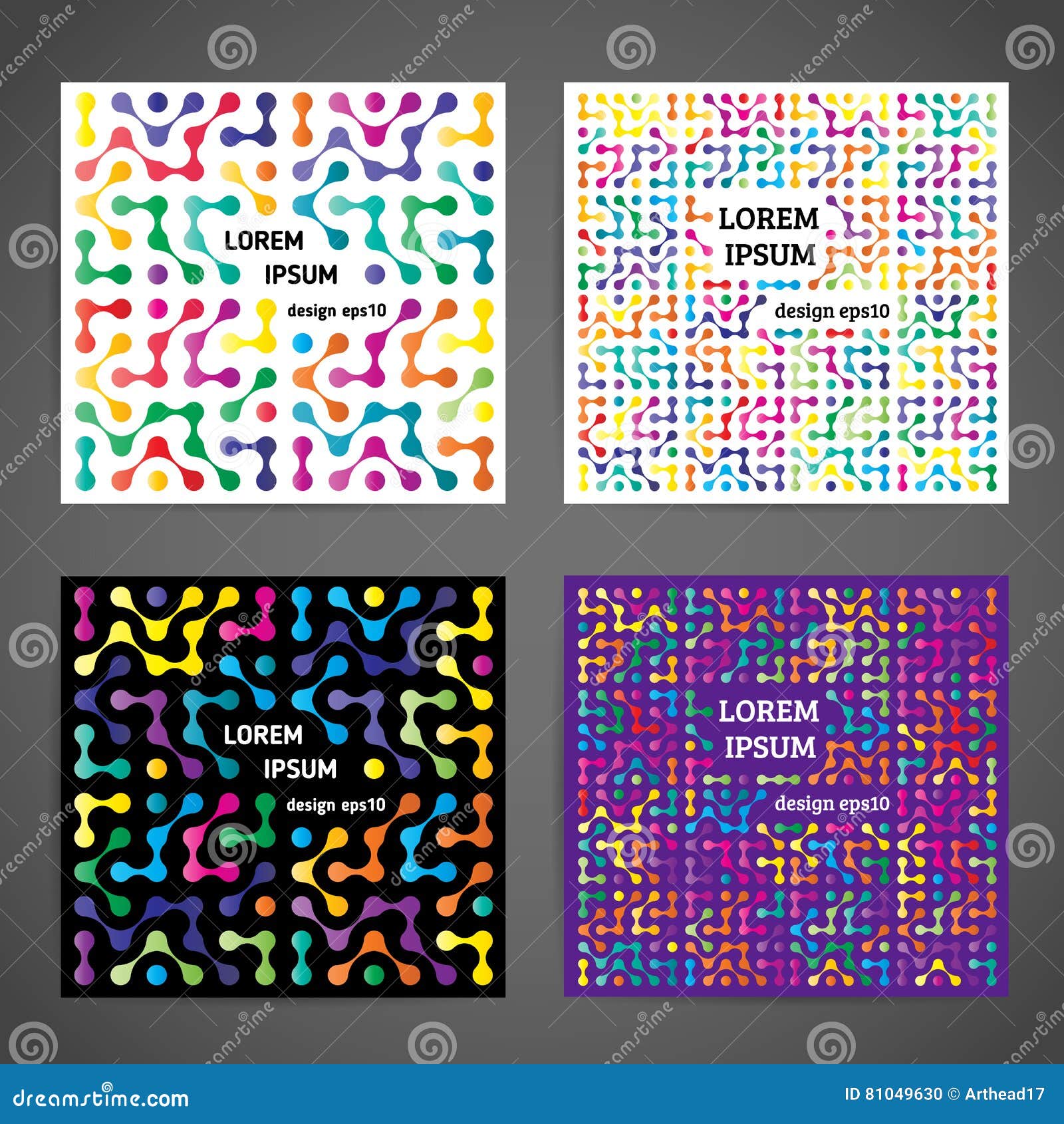 Abstract Backgrounds with Connected Metaball Stock Vector ...