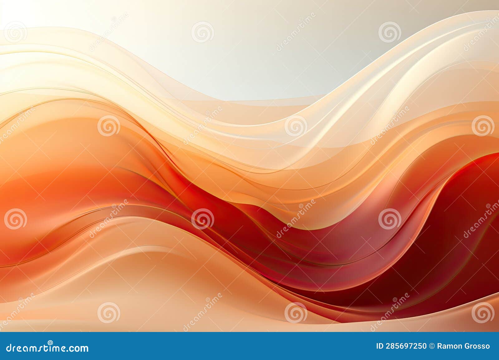 Abstract Backgrounds with Curves of Various Colors Stock Illustration ...