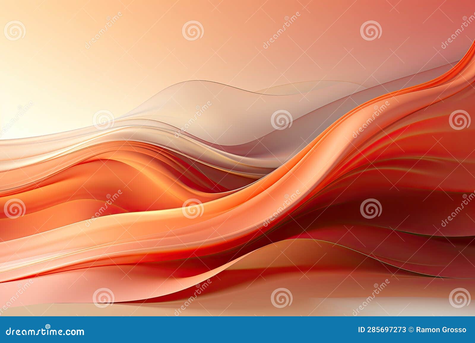 Abstract Backgrounds with Curves of Various Colors Stock Illustration ...