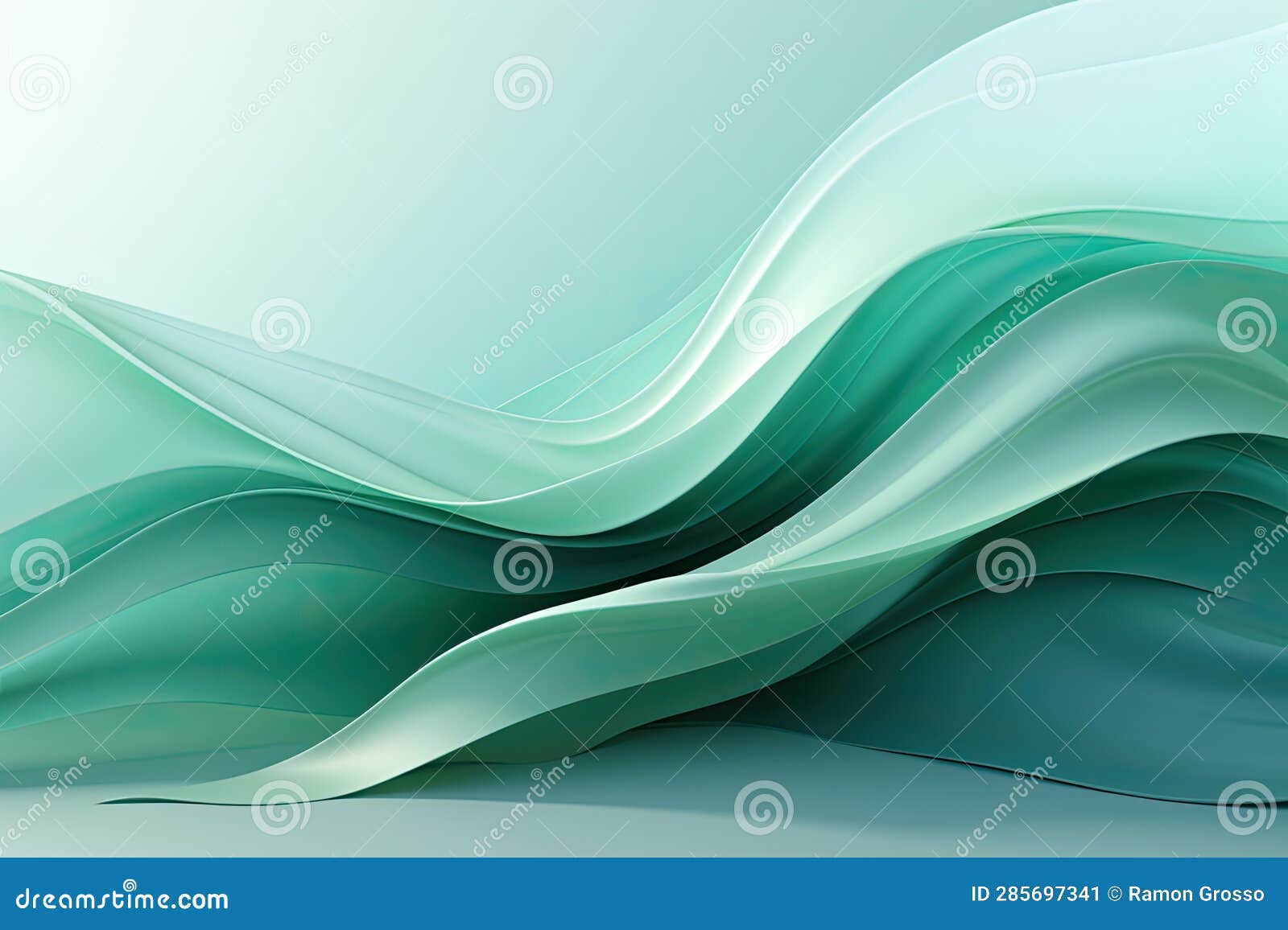 Abstract Backgrounds with Curves of Various Colors Stock Illustration ...