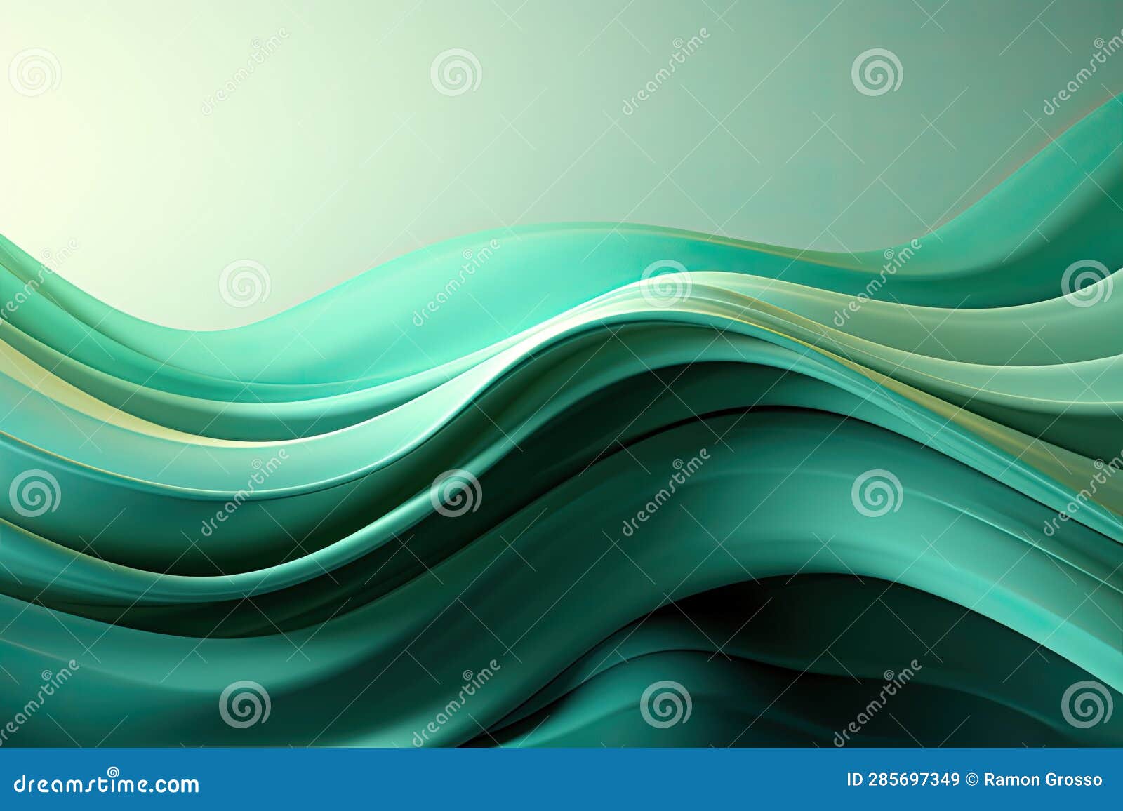 Abstract Backgrounds with Curves of Various Colors Stock Illustration ...