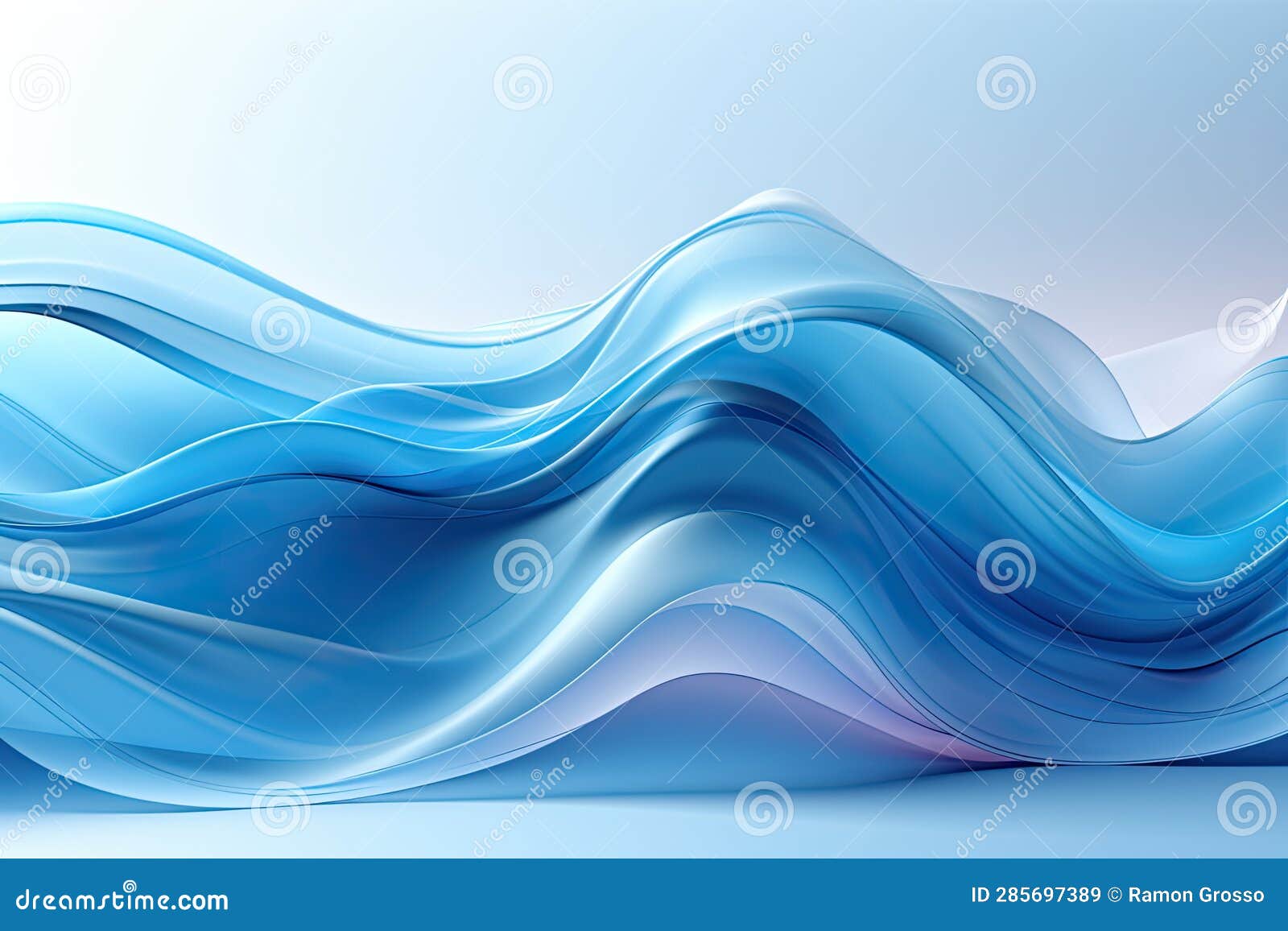 Abstract Backgrounds with Curves of Various Colors Stock Illustration ...