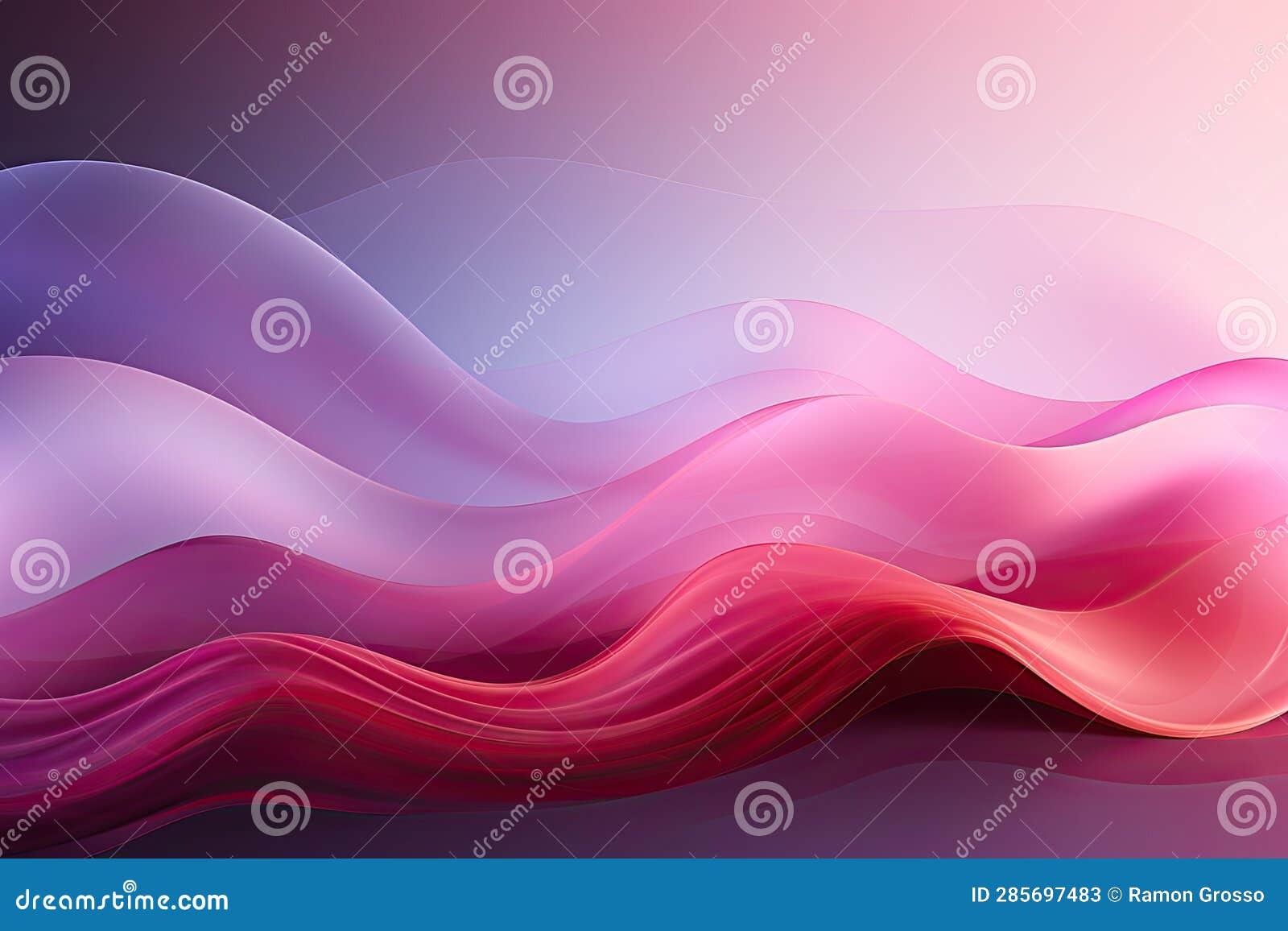 Abstract Backgrounds with Curves of Various Colors Stock Illustration ...