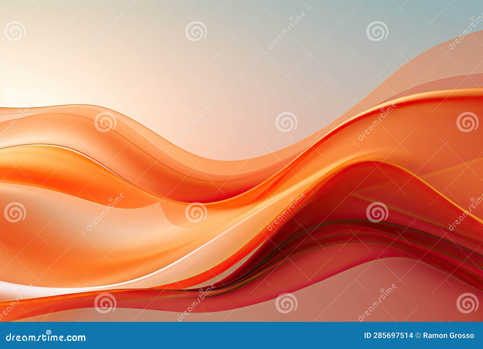 Abstract Backgrounds with Curves of Various Colors Stock Illustration ...