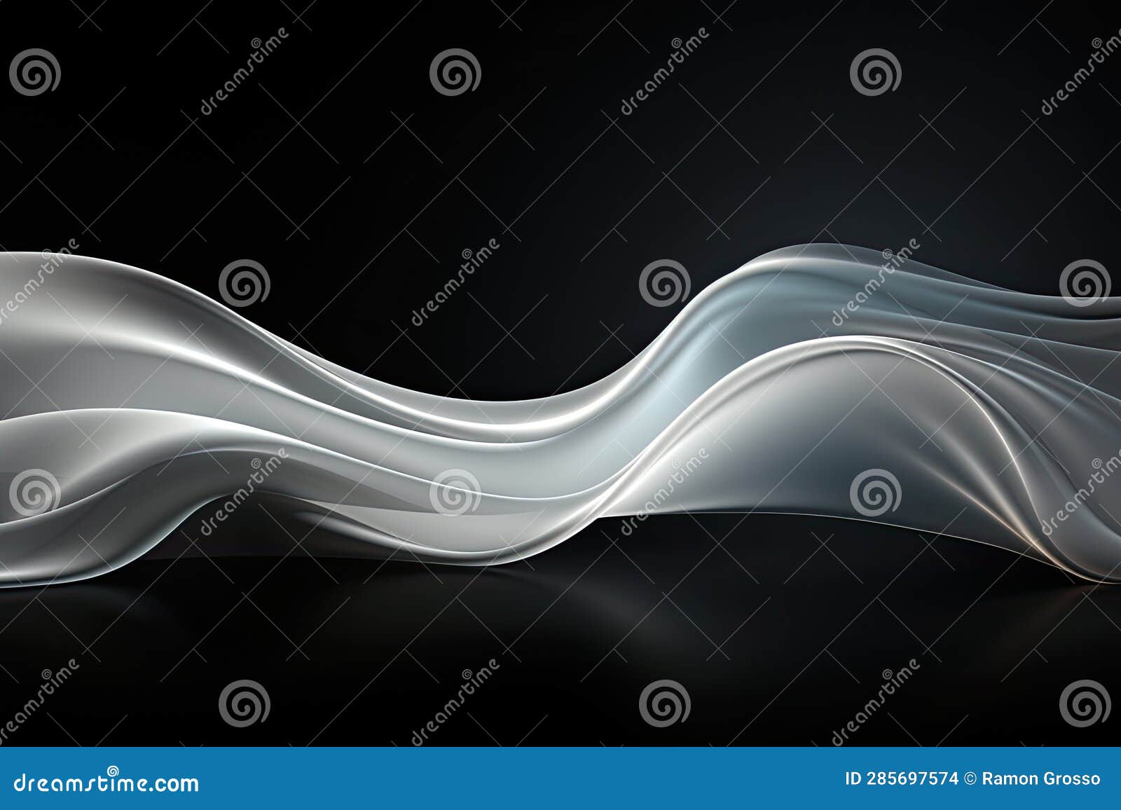 Abstract Backgrounds with Curves of Various Colors Stock Illustration ...