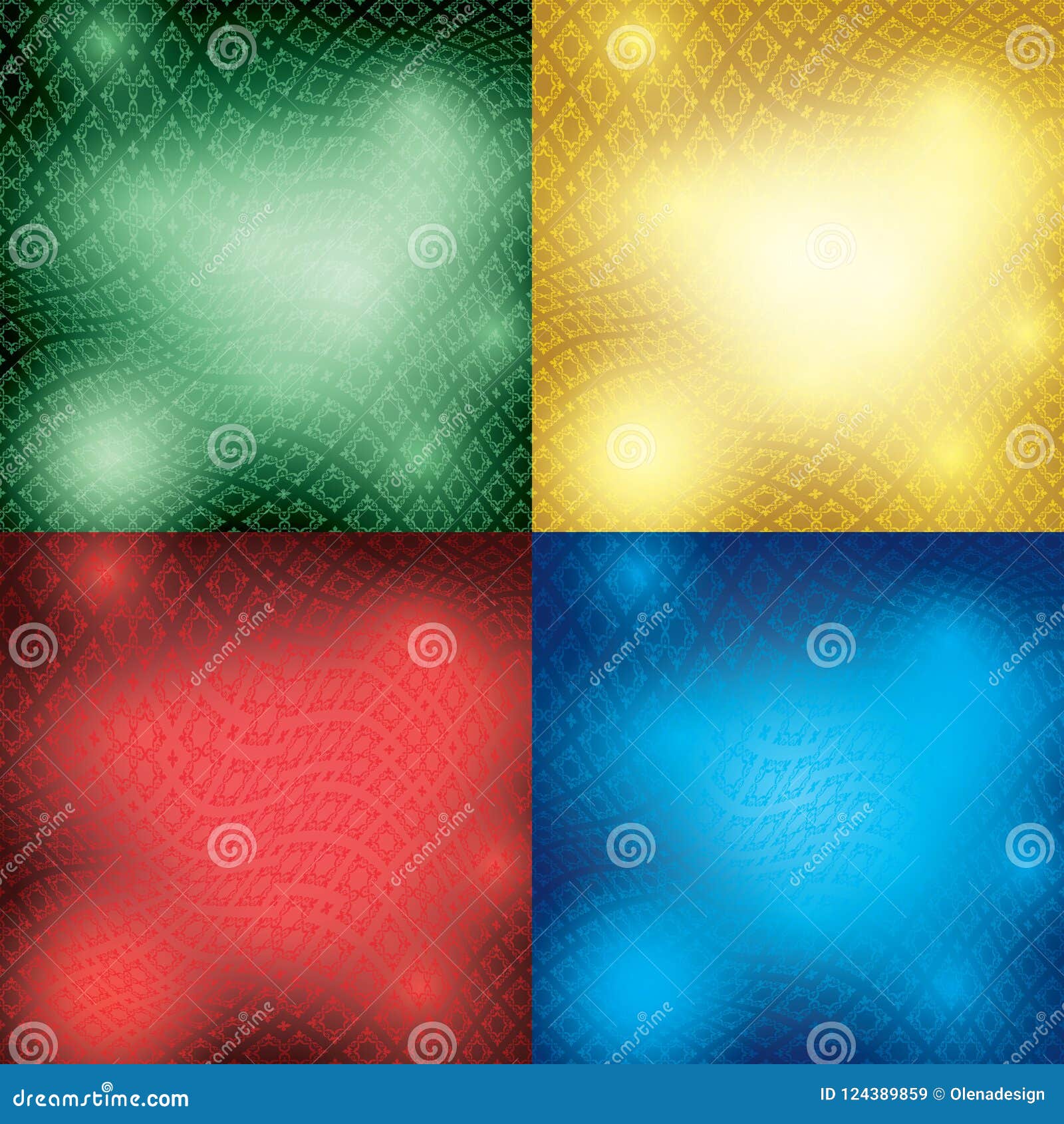 Abstract Backgrounds With Distorted Ornament - Vector Set Stock Vector ... Abstract Backgrounds With Distorted Ornament - Vector Set Stock Vector ...
