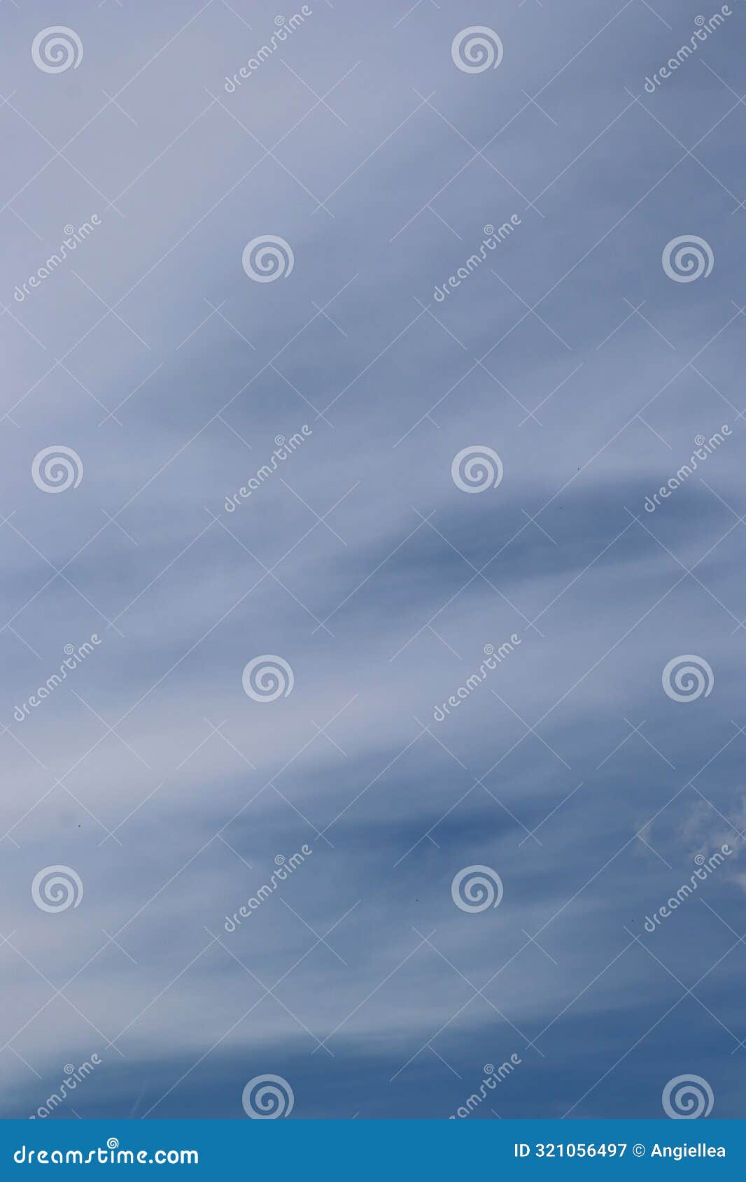 Nature Background 3789 Blue Sky with Diffuse Clouds Stock Image - Image ...